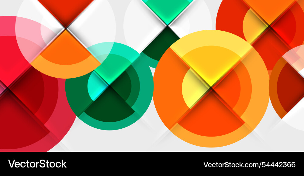 Target circle geometric abstract shapes Royalty Free Vector