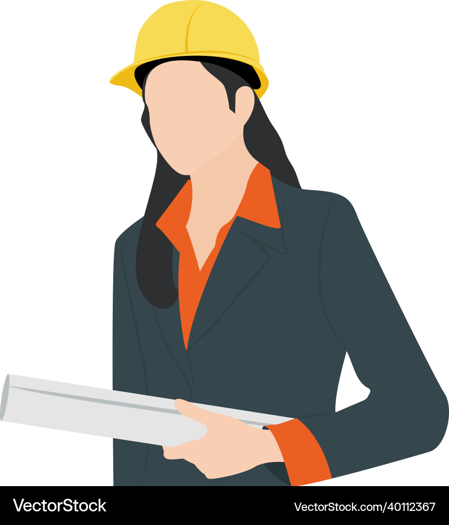 Civil engineer Royalty Free Vector Image - VectorStock