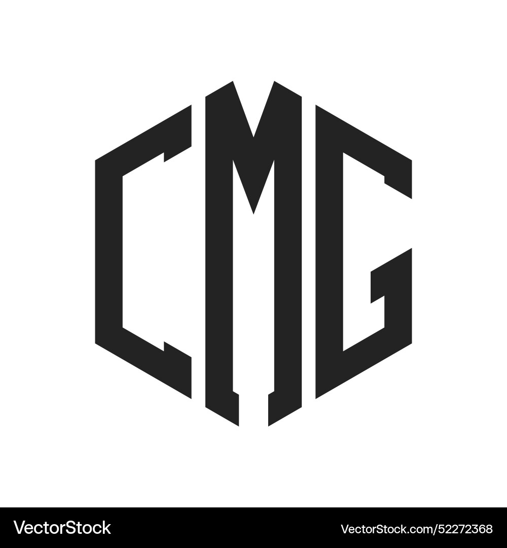 Cmg logo design initial letter monogram – Royalty-Free Vector | VectorStock