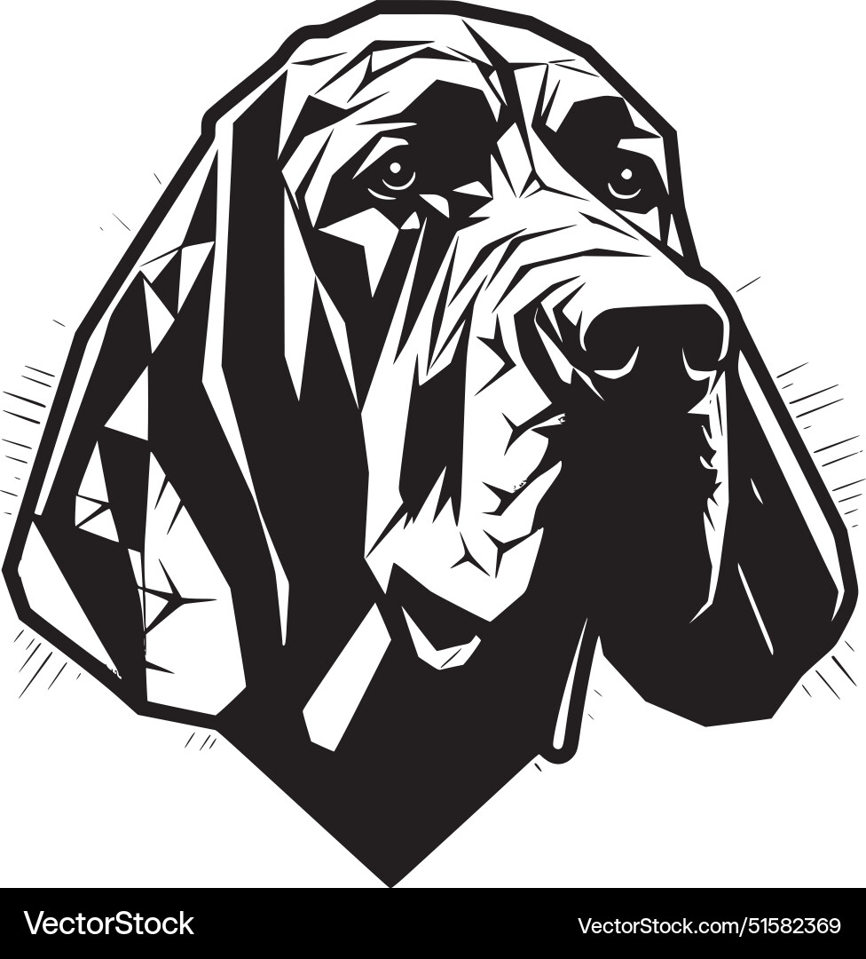 Bloodhound - high quality logo ideal Royalty Free Vector