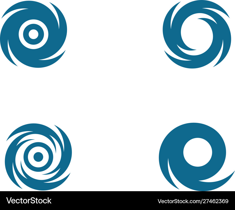 Vortex icon logo Royalty Free Vector Image - VectorStock