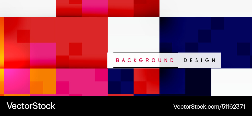 Artistic pattern on red white and blue Royalty Free Vector