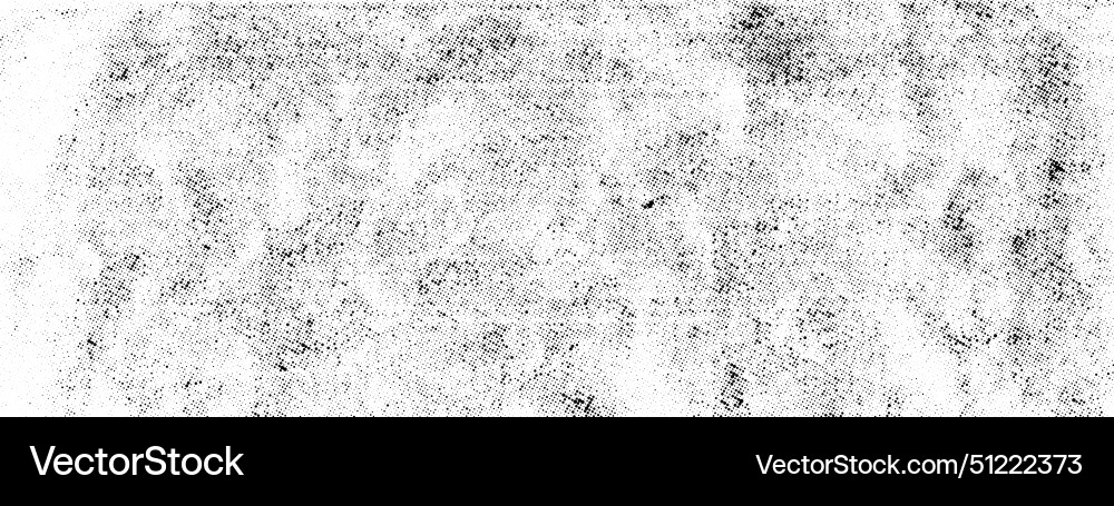 Rubbed aged texture with a halftone raster pattern