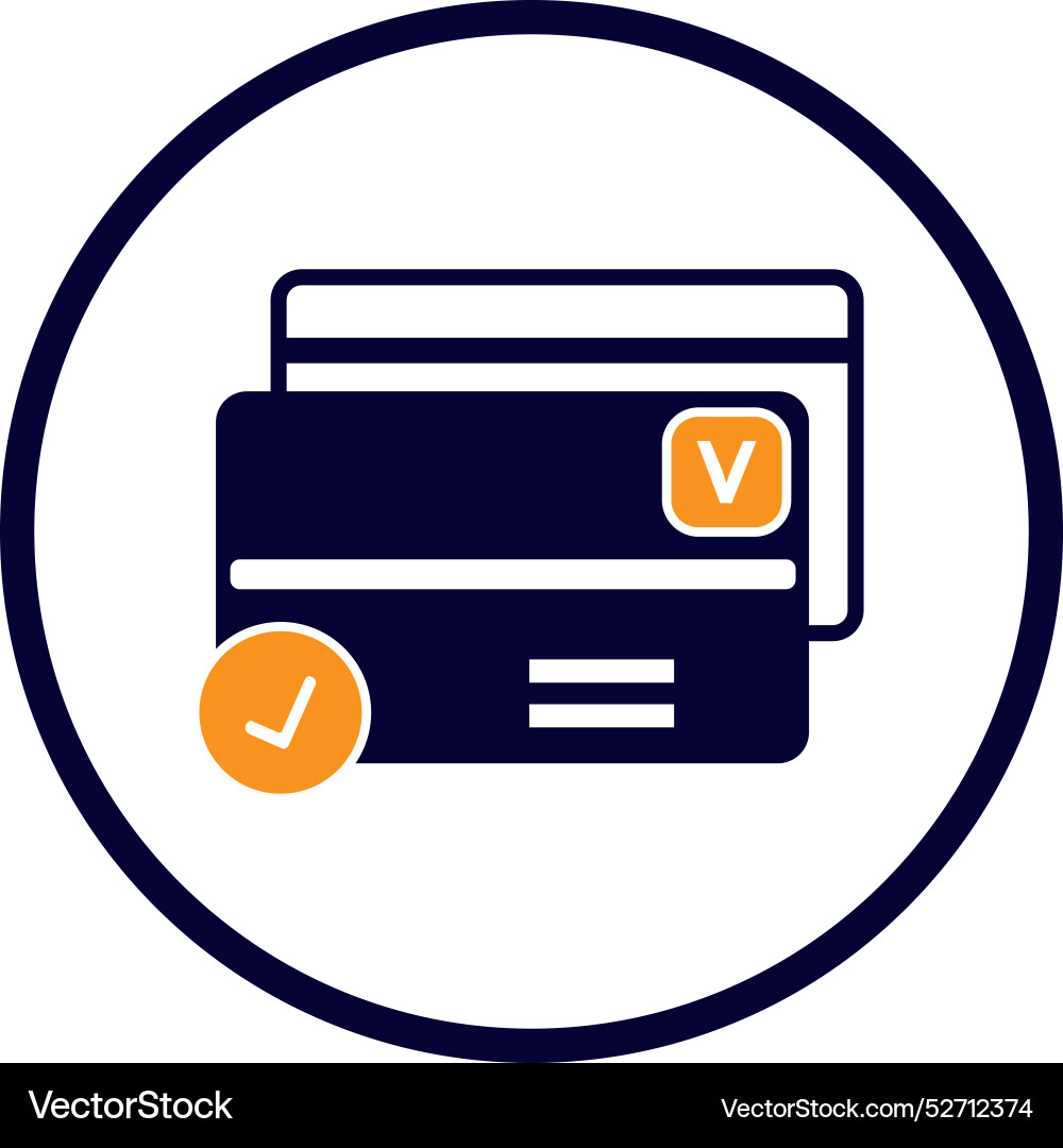 Card atm payment bank cheque lock secure Vector Image