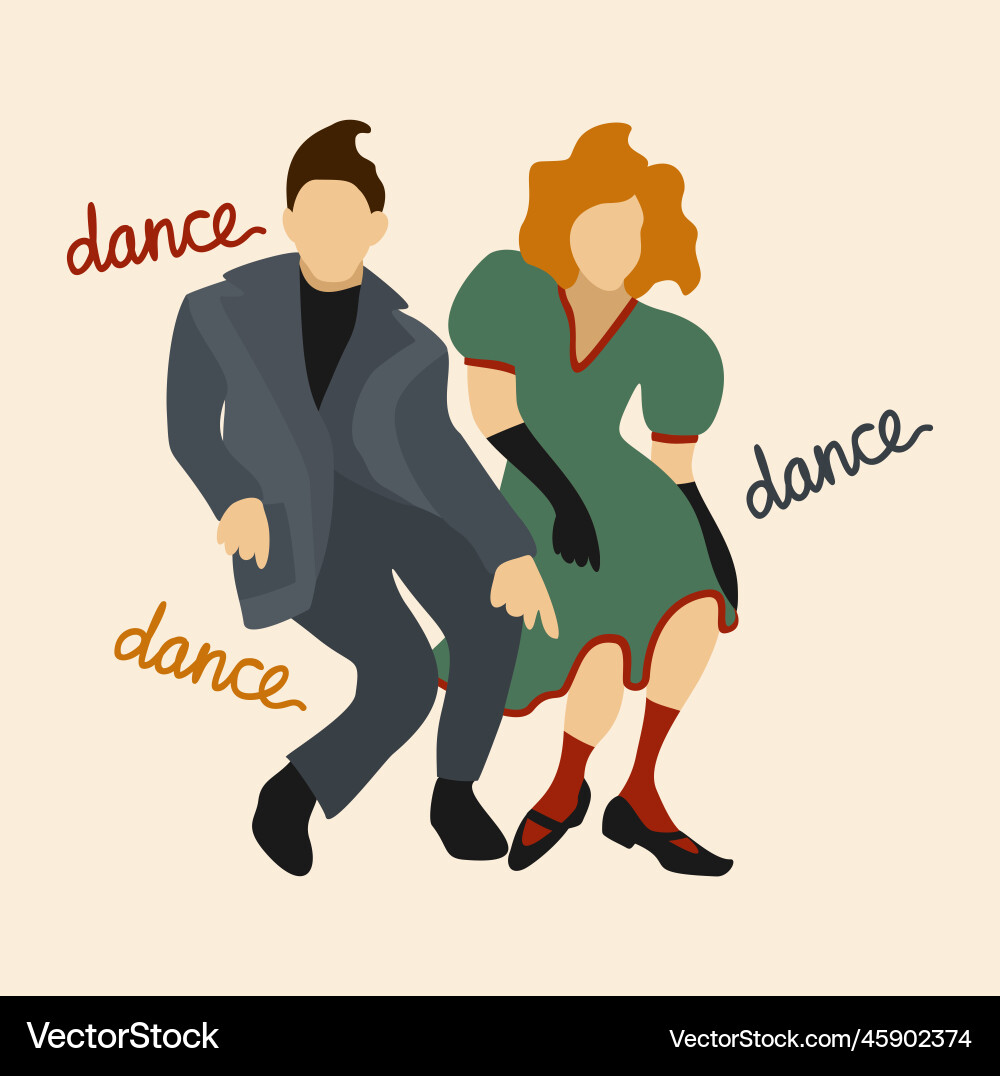Dance Royalty Free Vector Image - VectorStock