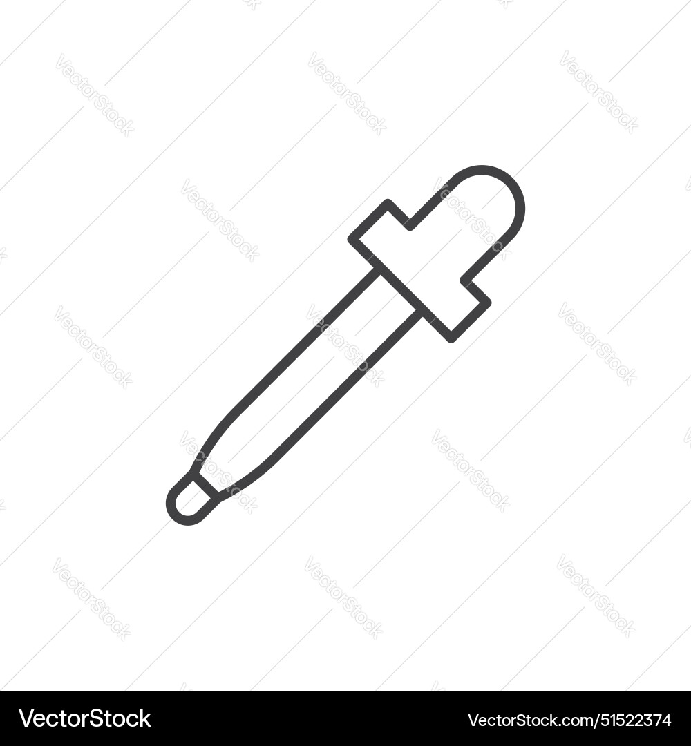 Eye dropper icon Royalty Free Vector Image - VectorStock