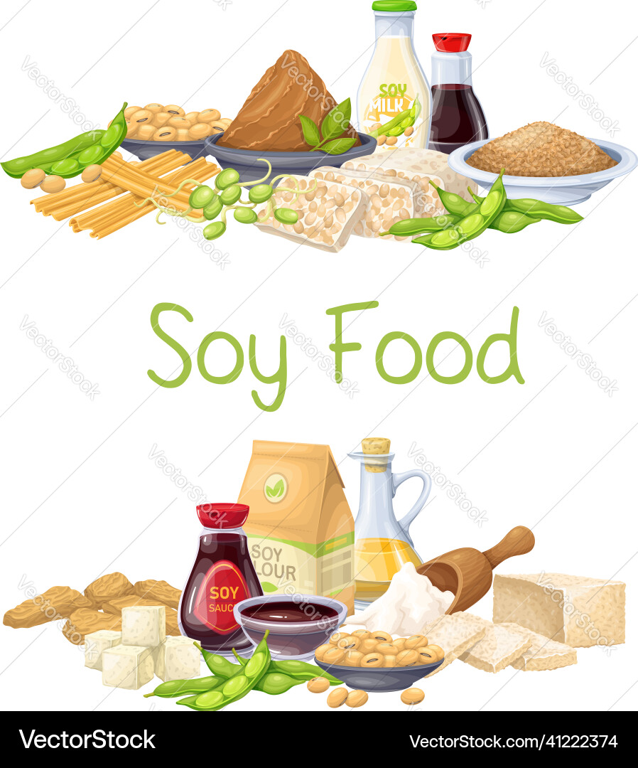 Soy food icon Royalty Free Vector Image - VectorStock