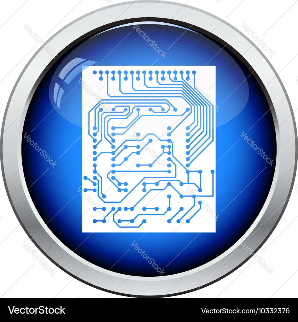 Circuit icon Royalty Free Vector Image - VectorStock