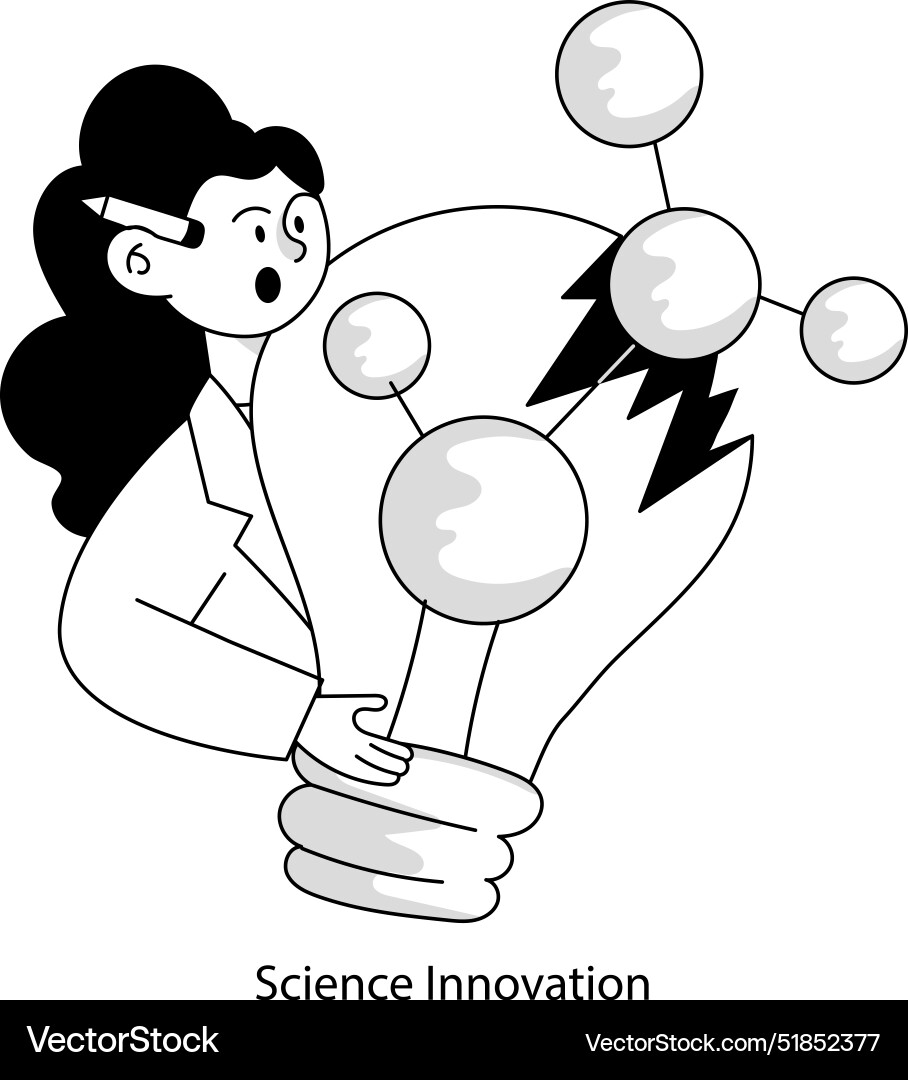 Basic rgbhand drawn mini of science i Royalty Free Vector