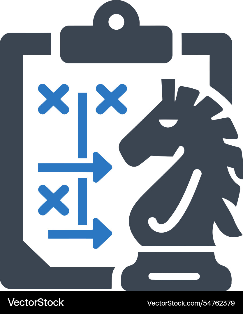 Tactical move icon Royalty Free Vector Image - VectorStock