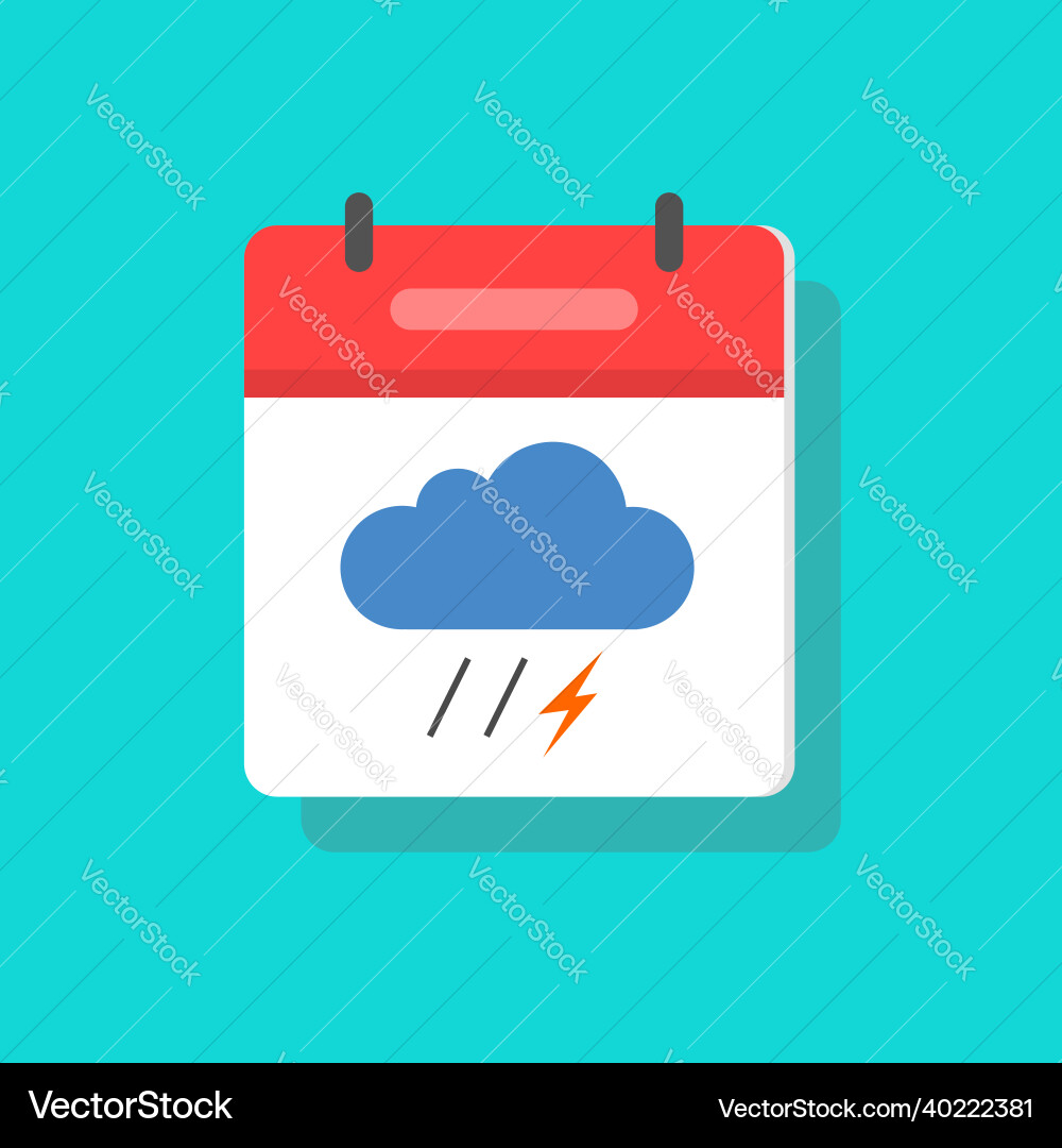 Weather forecast meteo icon Royalty Free Vector Image
