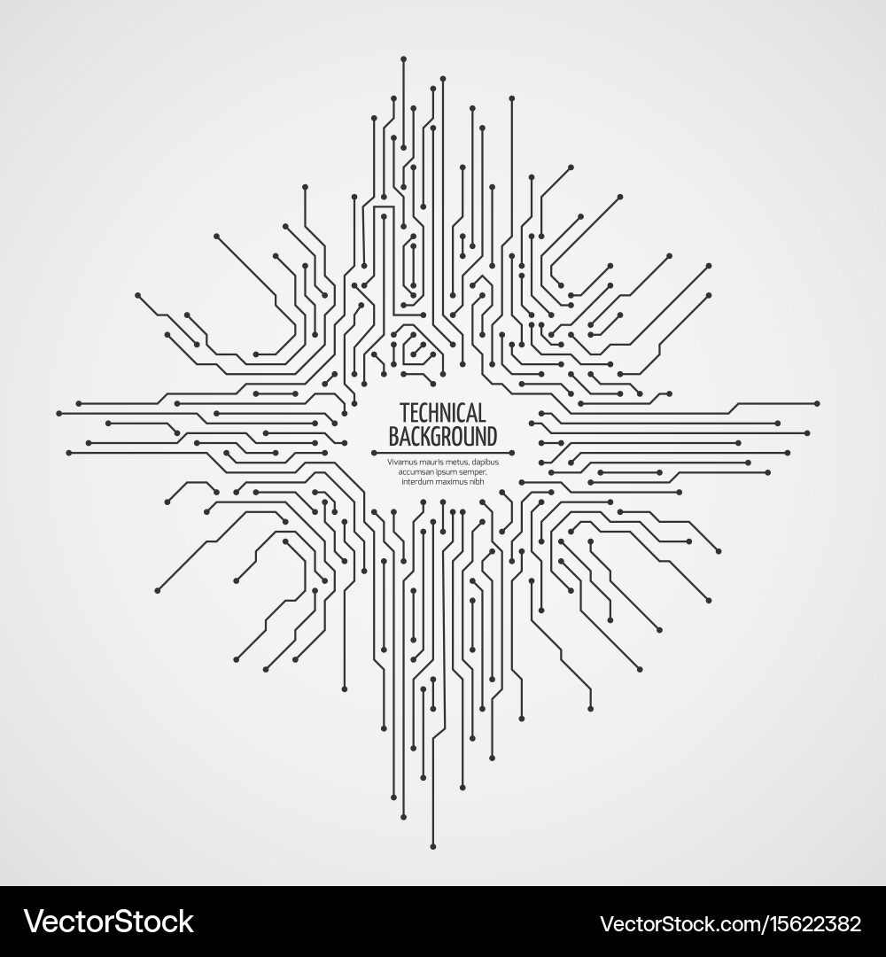 Computer motherboard background Royalty Free Vector Image