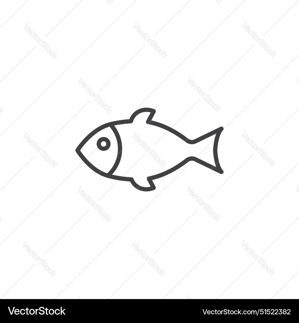 Fish icon Royalty Free Vector Image - VectorStock