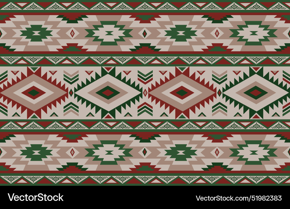 Abstract ethnic tribal native pattern wallpaper Vector Image