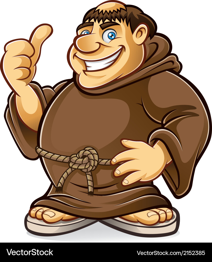 Fat Monk Vector Images (78)