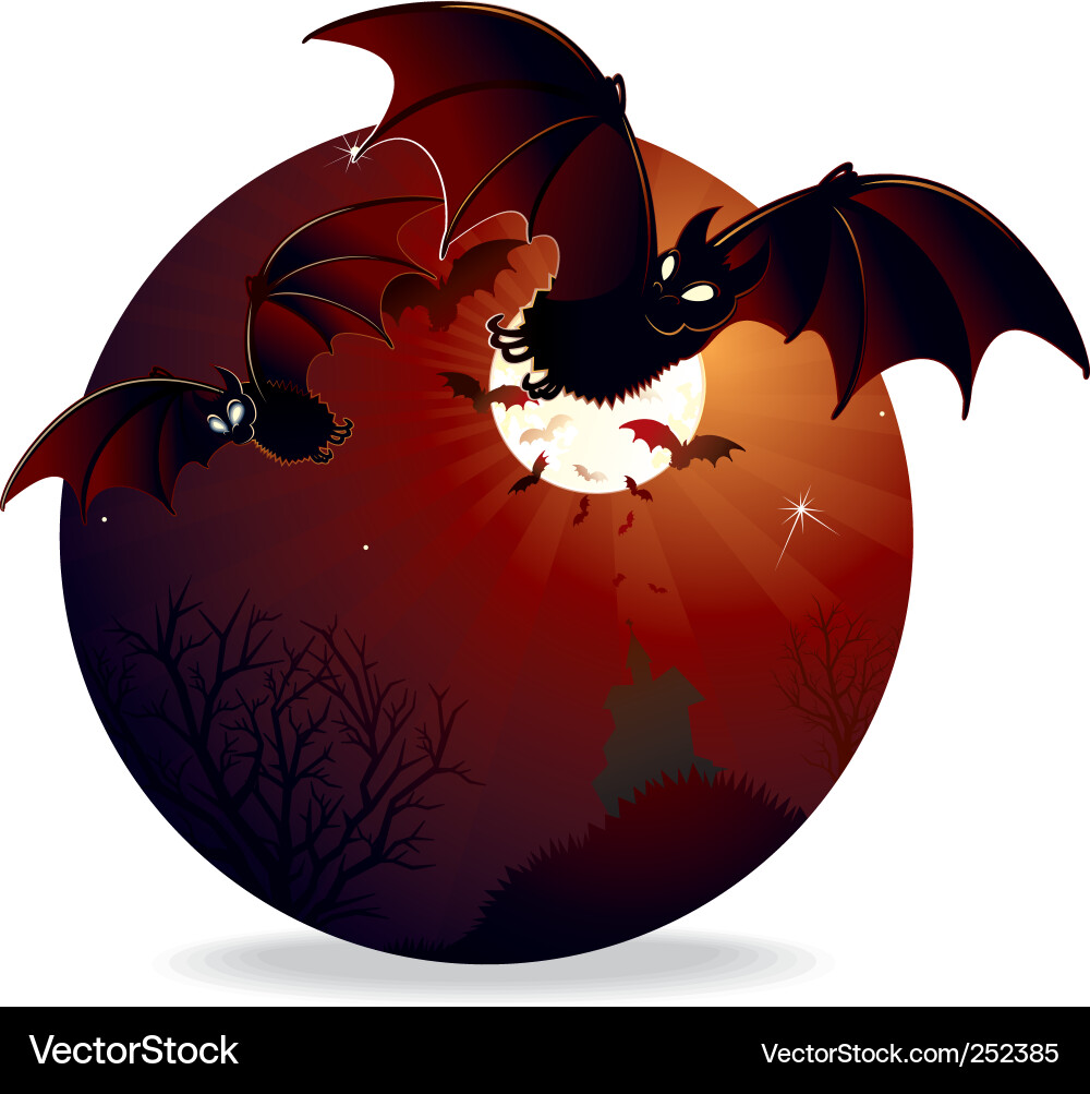 Halloween cartoon Royalty Free Vector Image - VectorStock