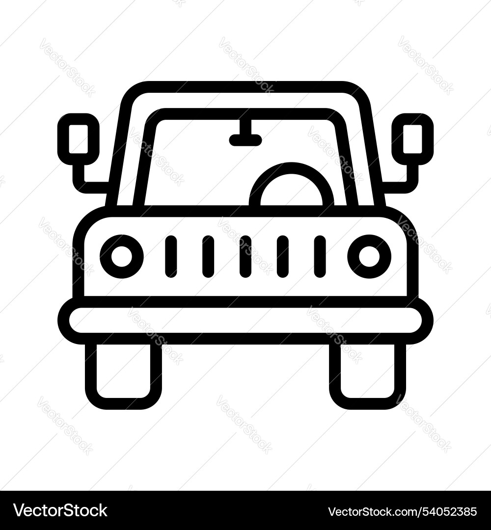 Jeep Royalty Free Vector Image - VectorStock