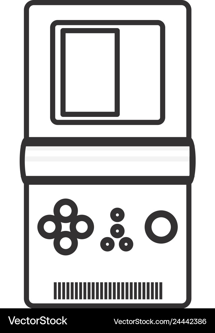 Retro video game cartoon Royalty Free Vector Image