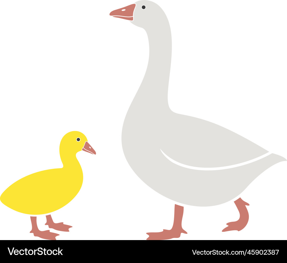 Gosling Royalty Free Vector Image - VectorStock