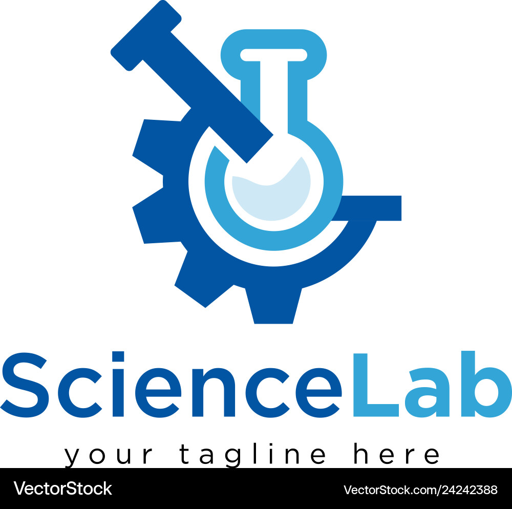Science logo design inspiration Royalty Free Vector Image