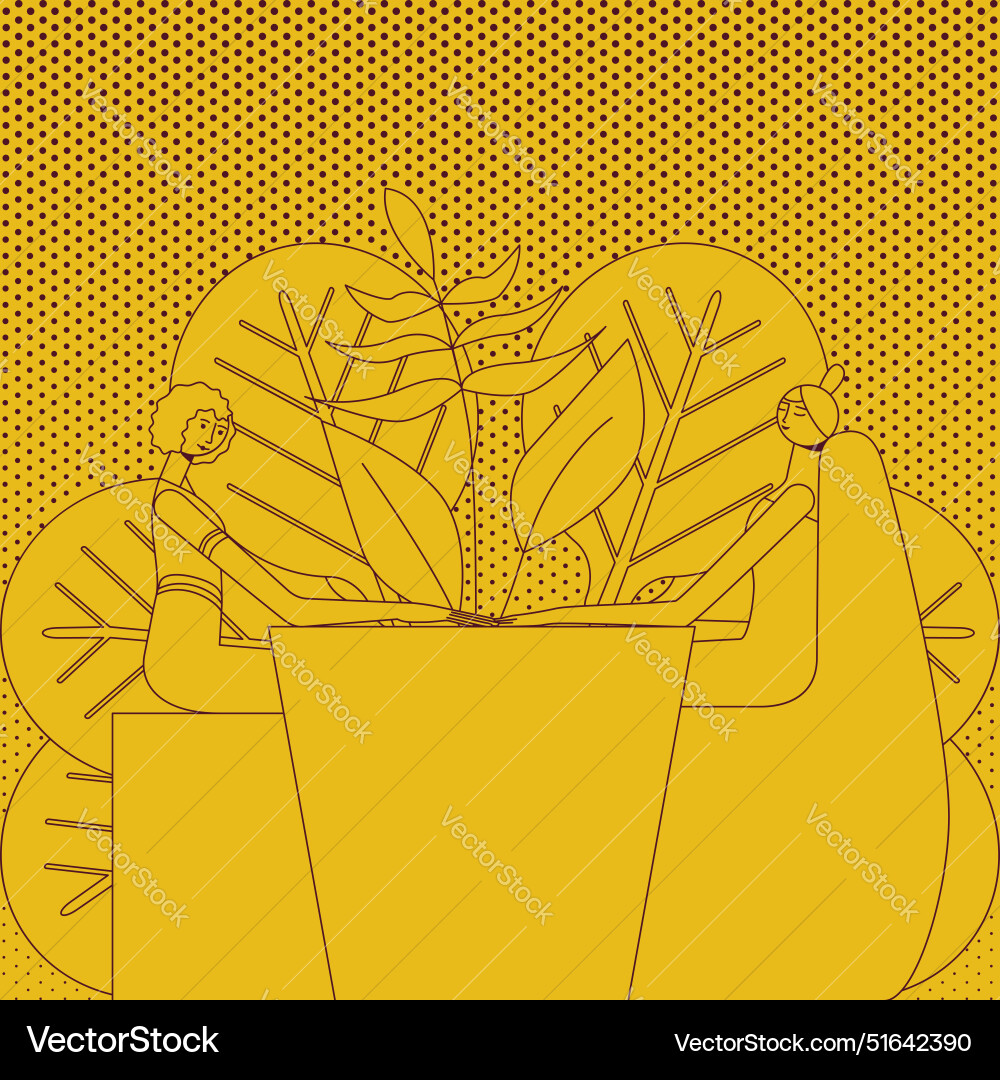 Manicure and hand-massage techniques retro style Vector Image