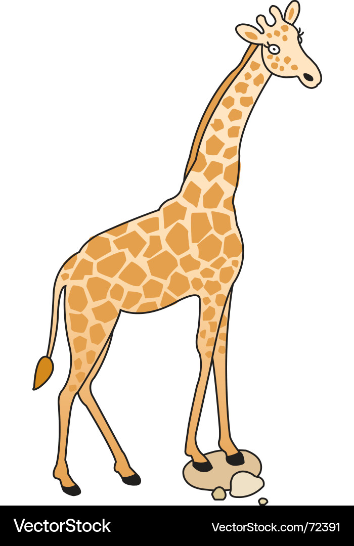 Giraffe Royalty Free Vector Image - VectorStock