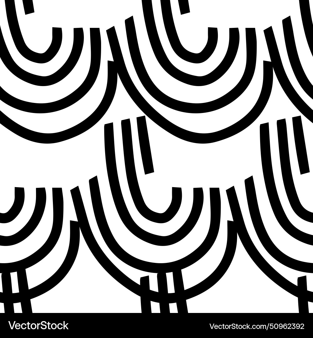 Dynamic arcs and lines pattern Royalty Free Vector Image