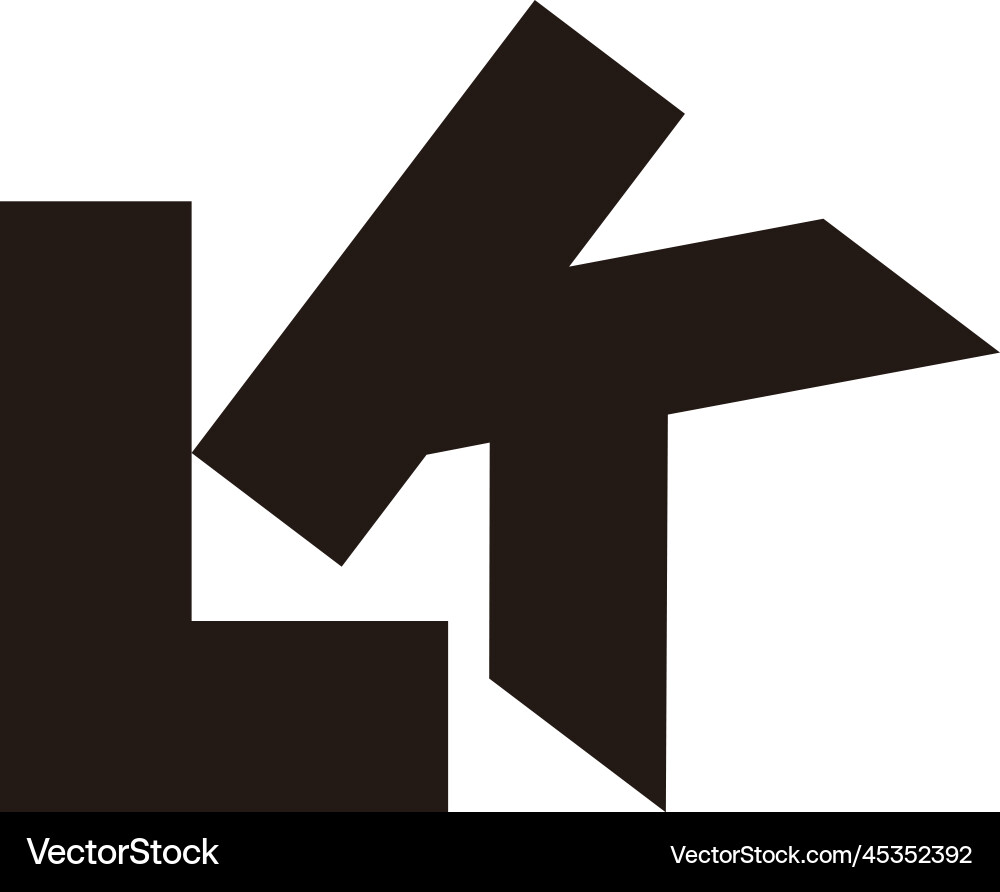 Letter Lk Company Symbol Vector Images (over 1,600)