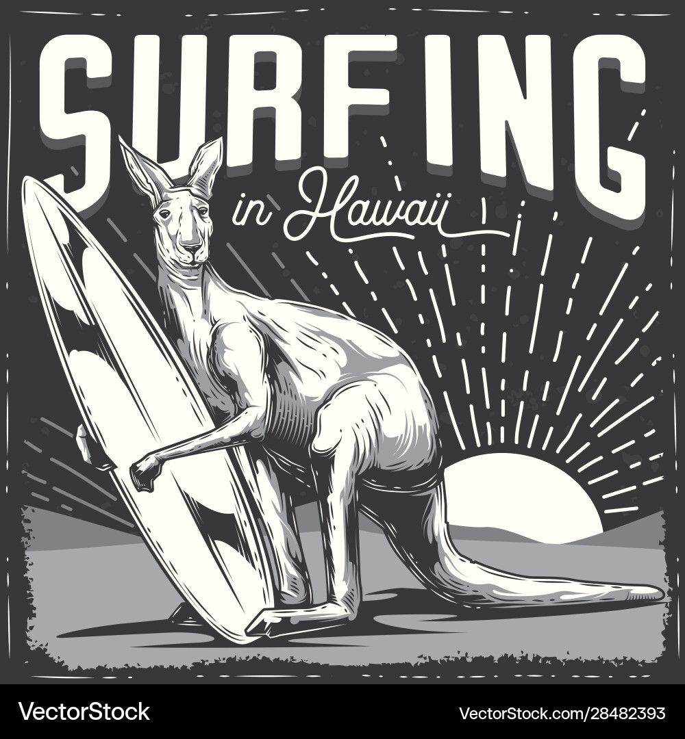 Kangaroo 01 Royalty Free Vector Image - VectorStock