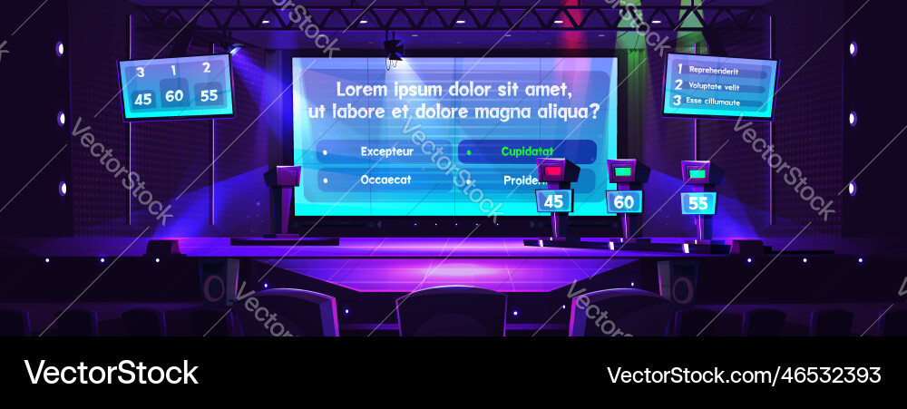 Question Game Show Vector Images (over 1,200)