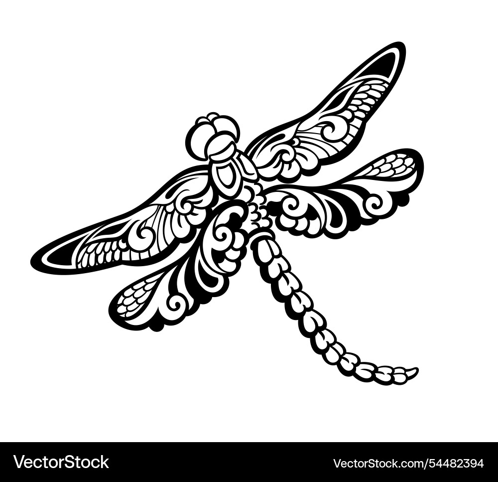 Dragonfly Royalty Free Vector Image - VectorStock