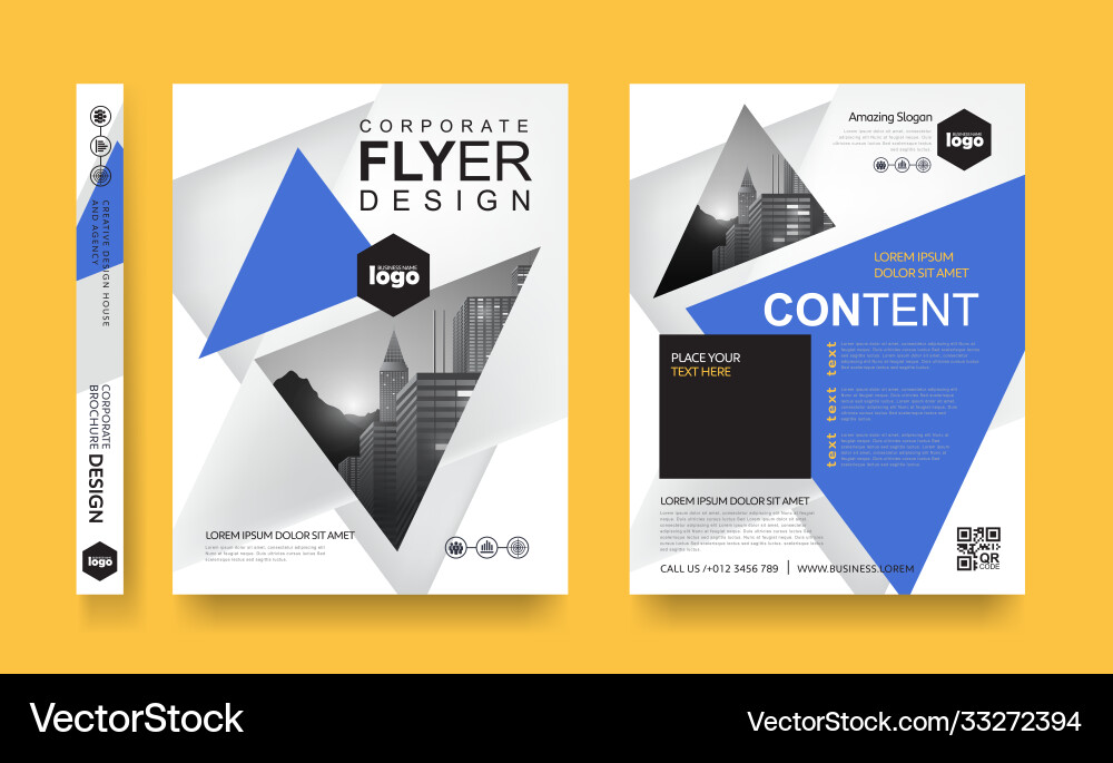 Report cover 96 Royalty Free Vector Image - VectorStock