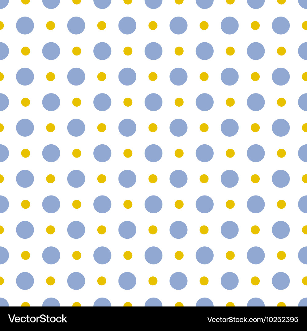 Polka dots pattern Royalty Free Vector Image - VectorStock