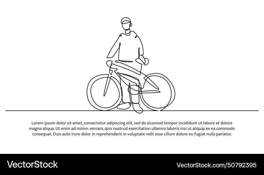 Young man standing holding Royalty Free Vector Image