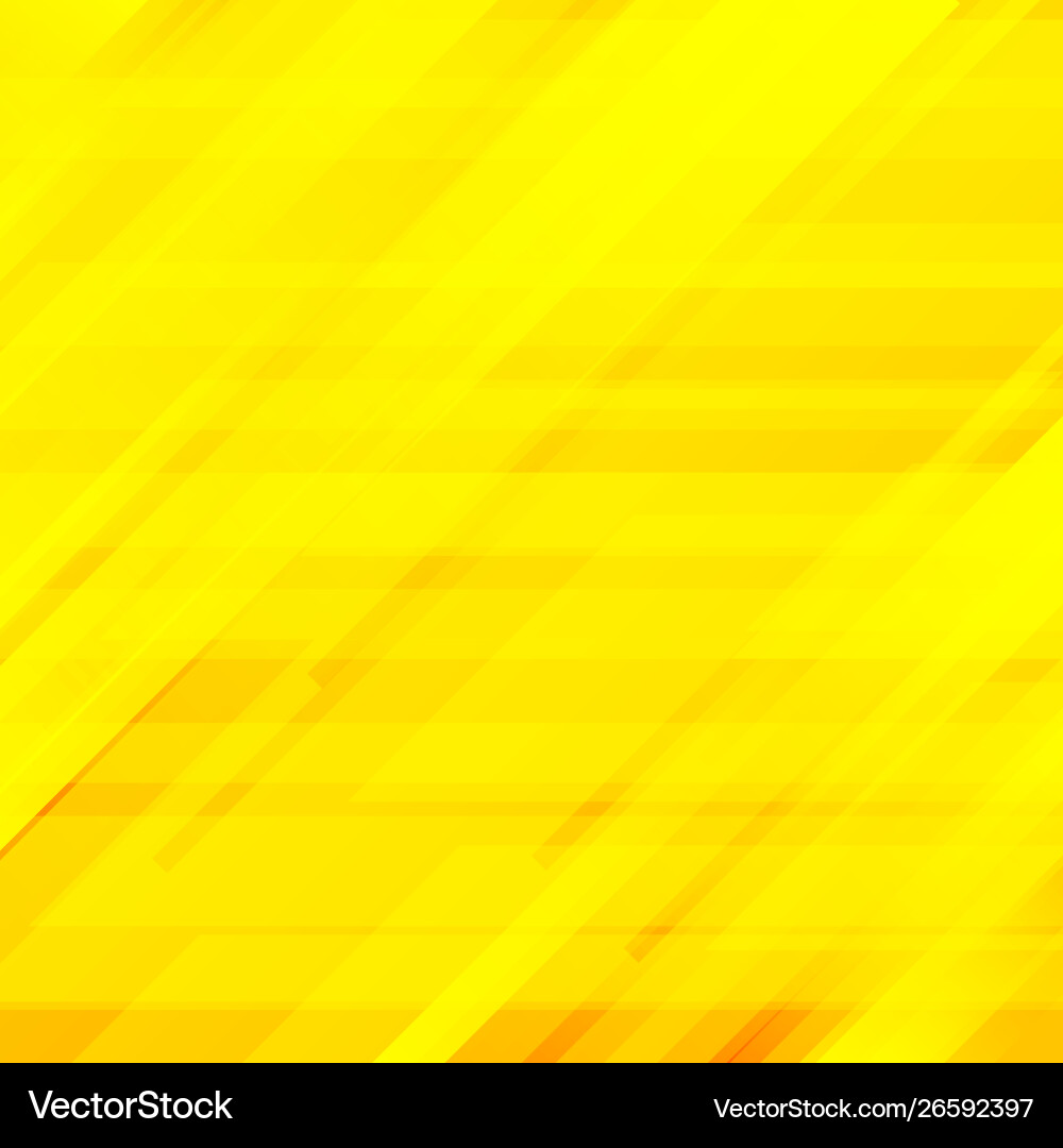 Abstract striped diagonal yellow background Vector Image