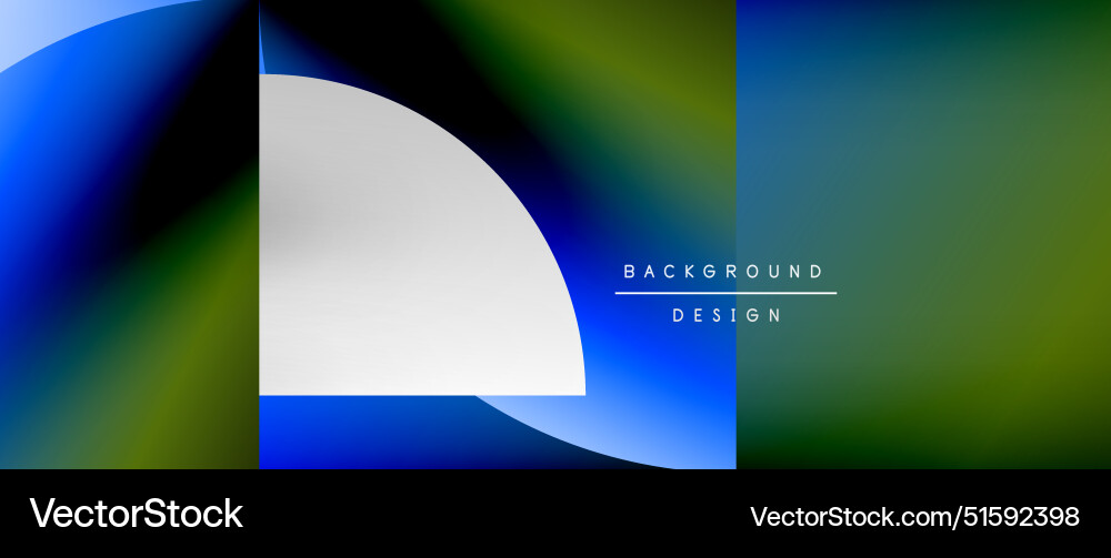 Bright color circle and round element minimal Vector Image