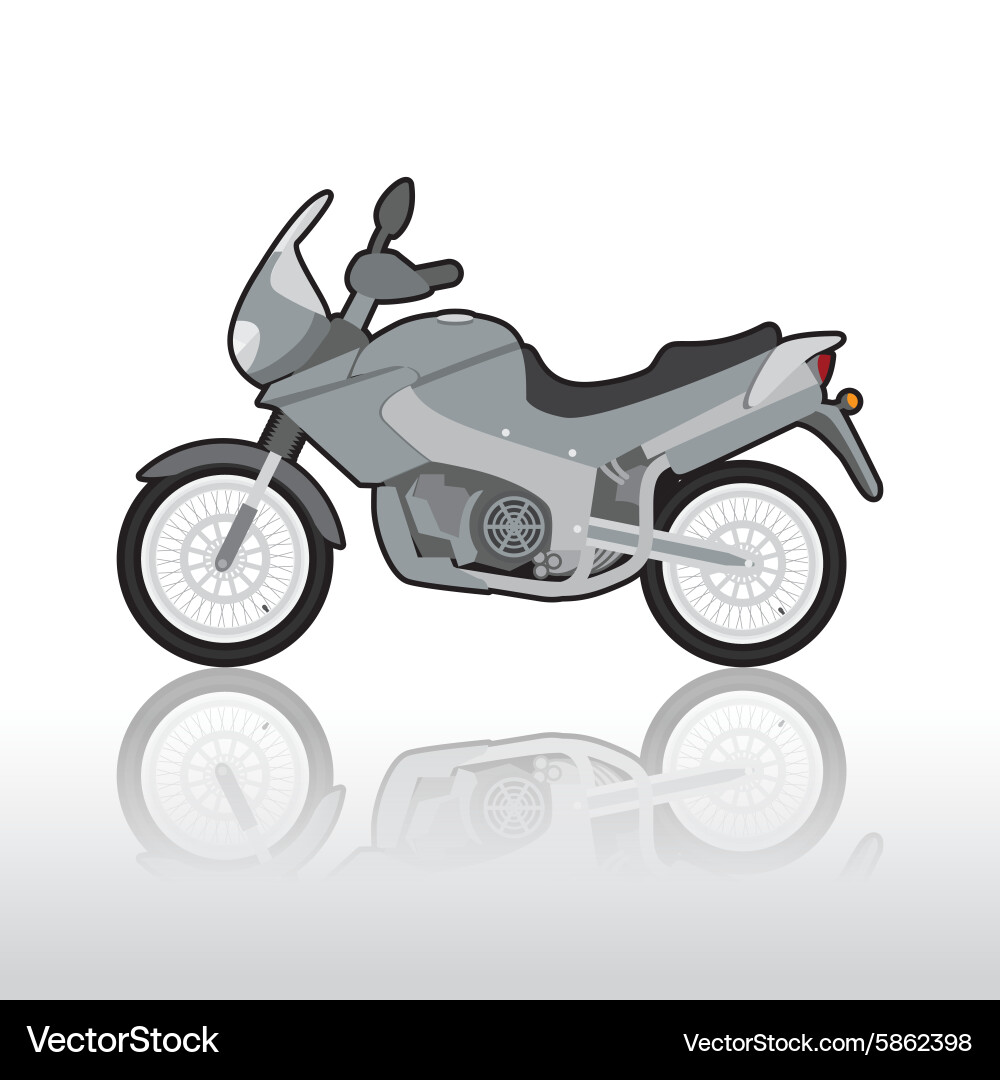 Motorcycle Royalty Free Vector Image - VectorStock