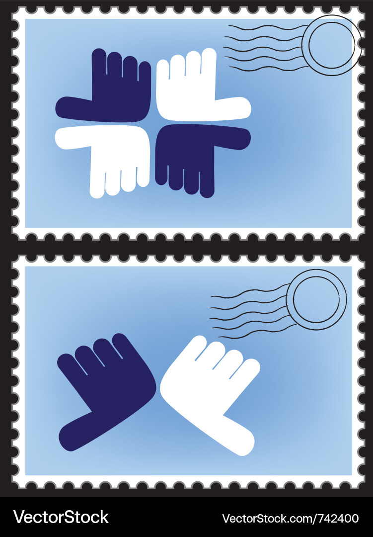 Postal Elements Royalty Free Vector Image - VectorStock