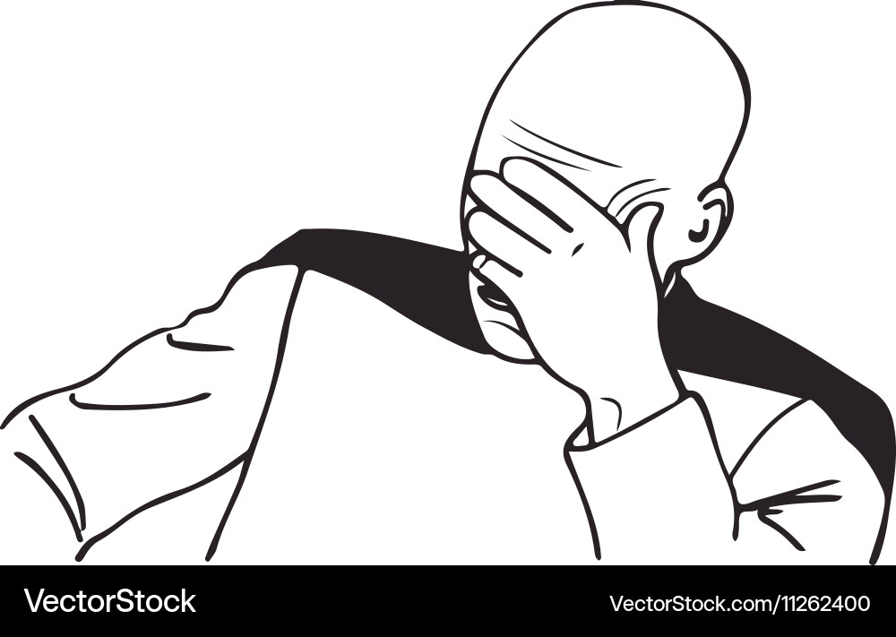 Troll Face Meme Expression Royalty Free Vector Image