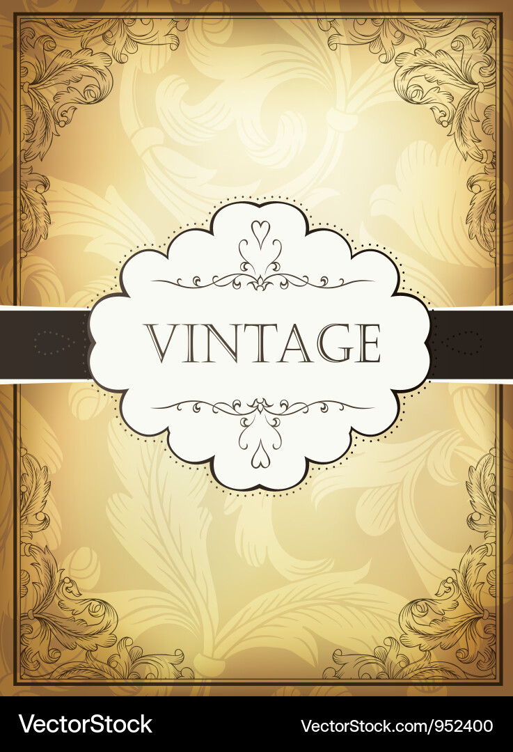 Vintage Decorative Background Vector Images (over 1.6 million)