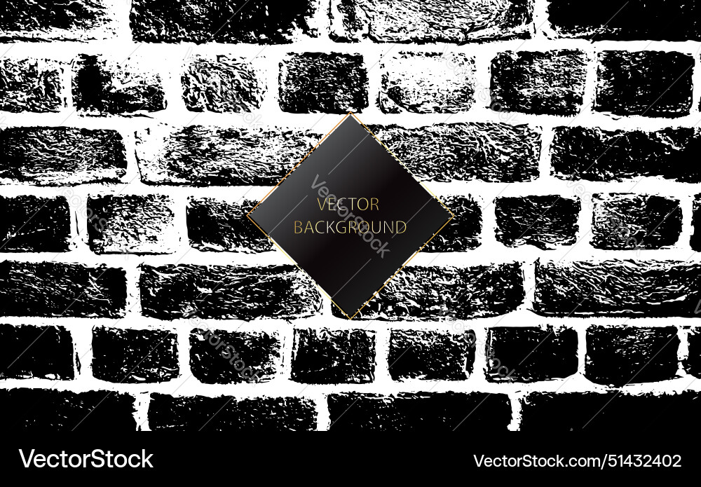 Abstract background brickwork structure design Vector Image