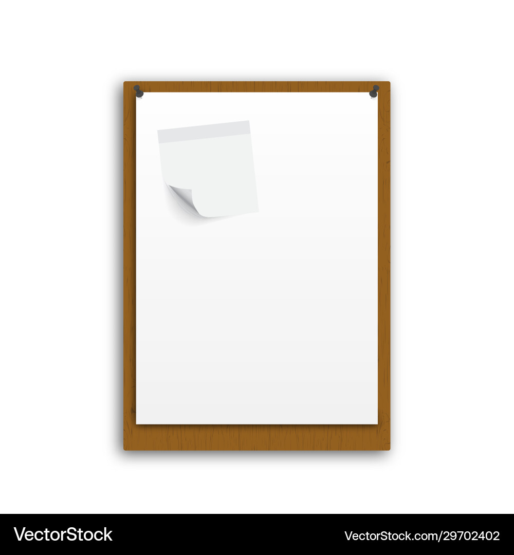 Note paper with conceptual idea on wood background