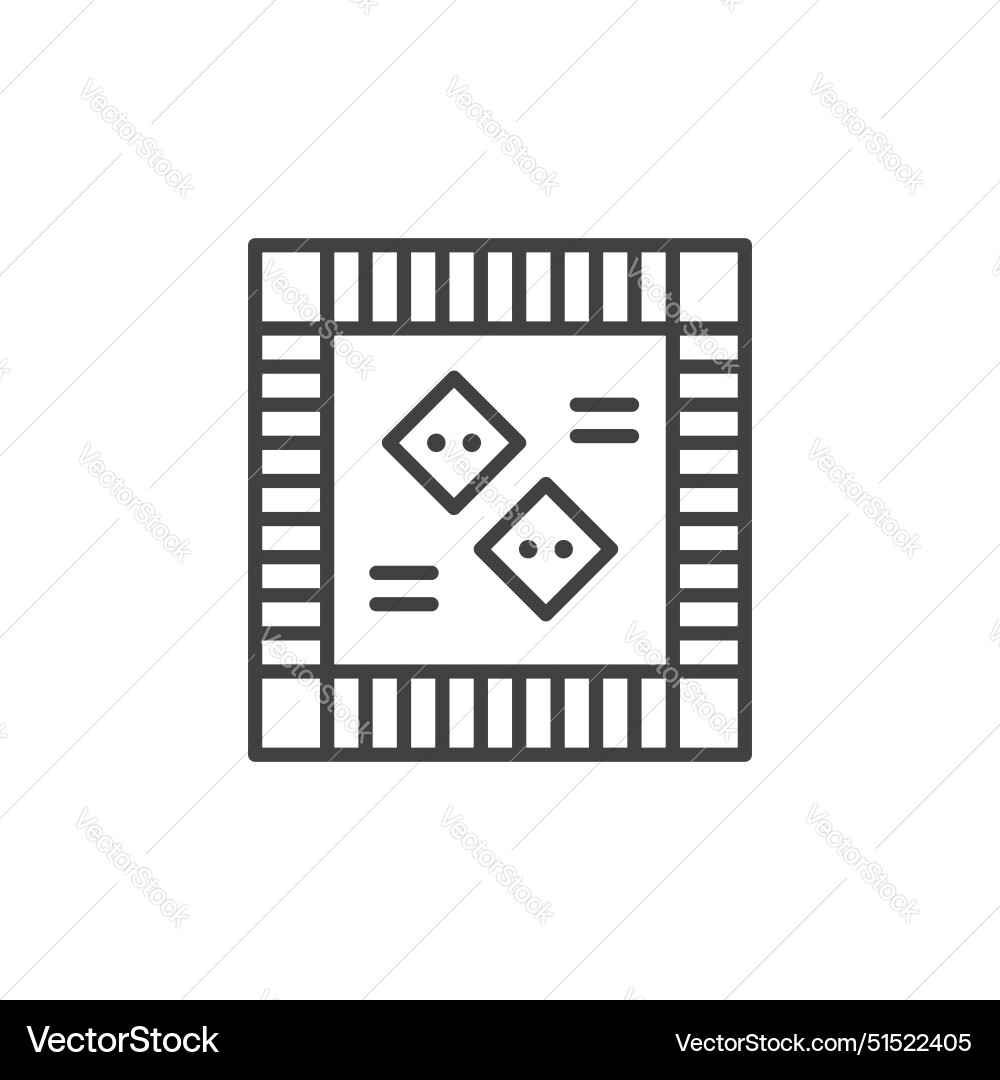 Game board icon Royalty Free Vector Image - VectorStock