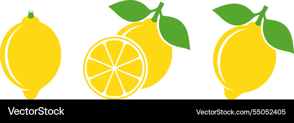 Lemon Royalty Free Vector Image - VectorStock