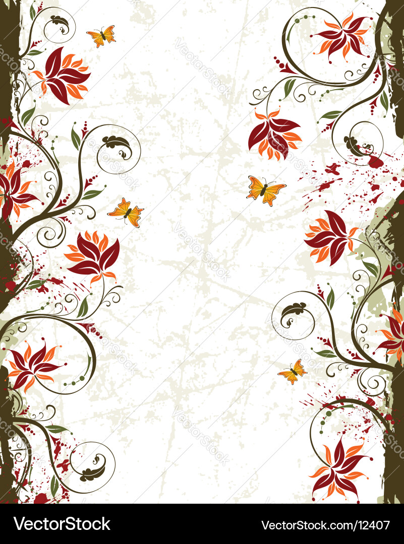 Background-flower Royalty Free Vector Image - VectorStock