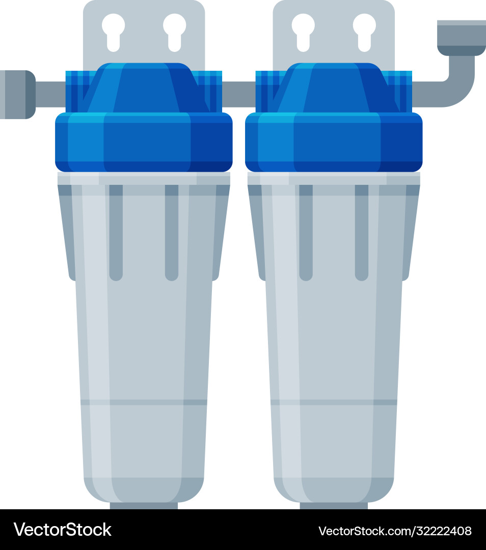Water filter clean component special Royalty Free Vector