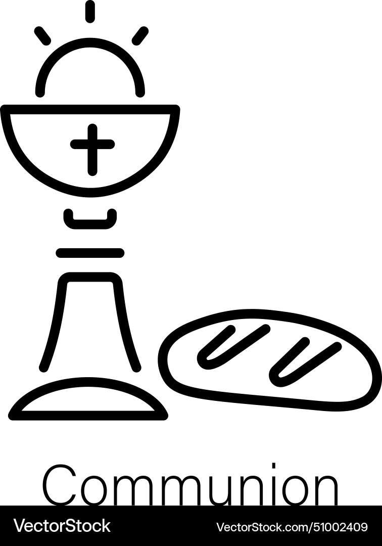 Communion Royalty Free Vector Image - VectorStock