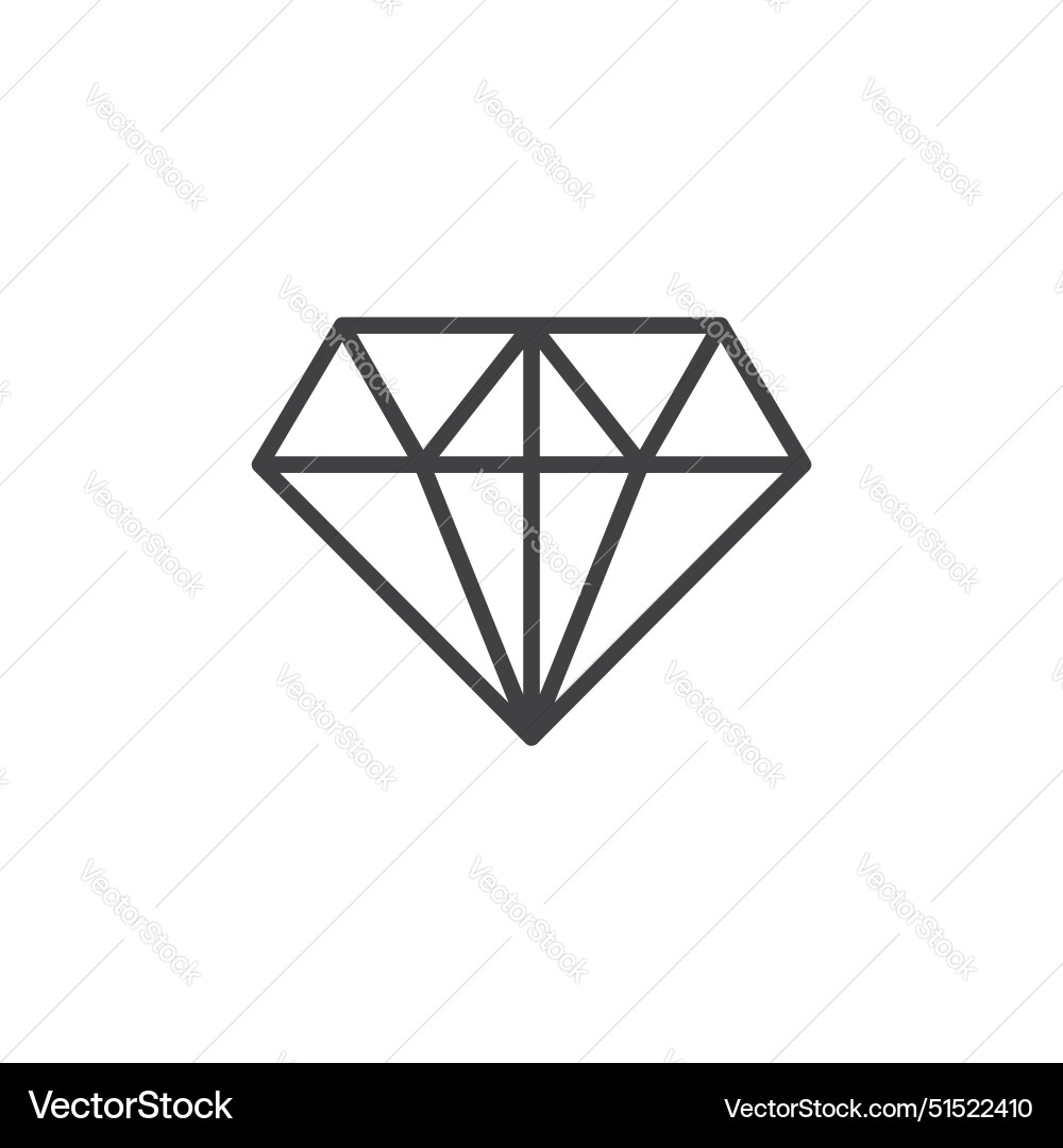 Gem icon Royalty Free Vector Image - VectorStock