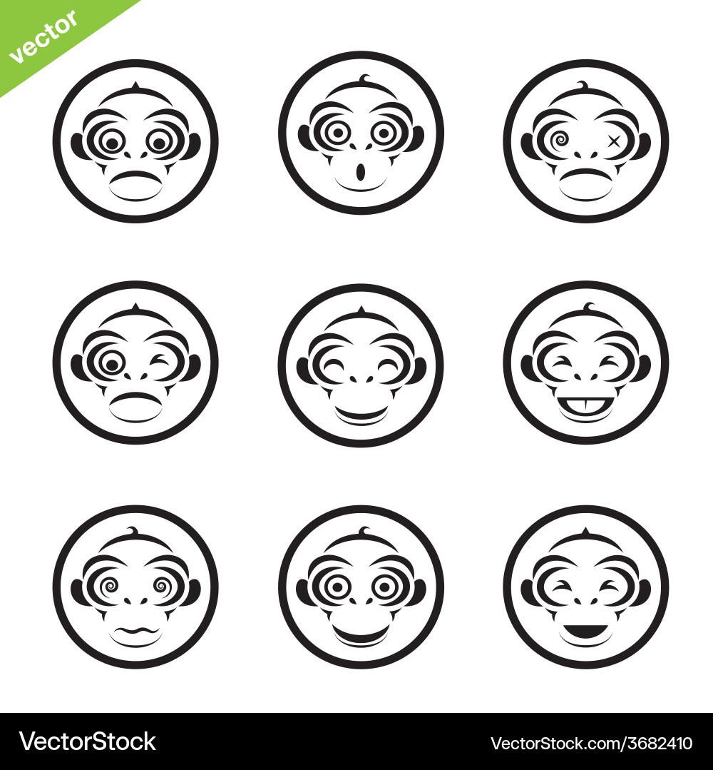 Monkey Royalty Free Vector Image - VectorStock