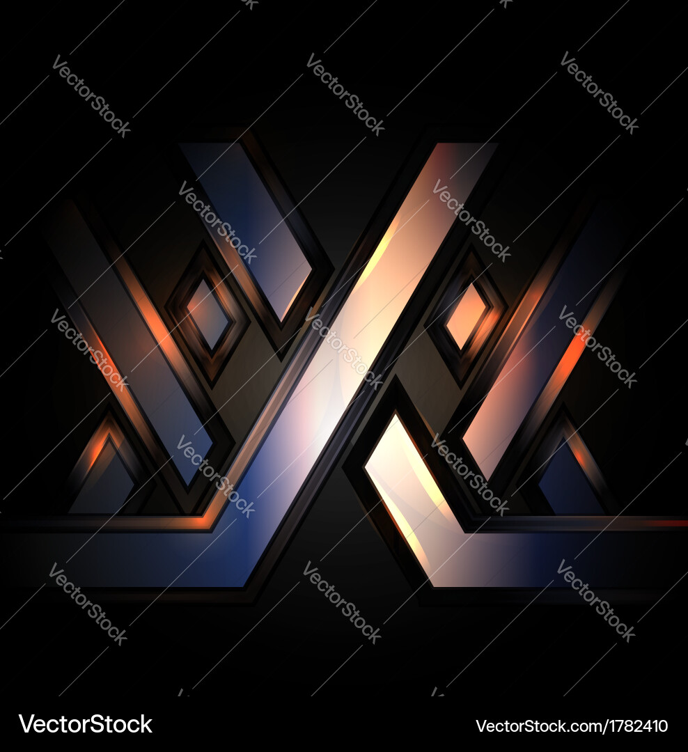 Xxx abstract background Royalty Free Vector Image